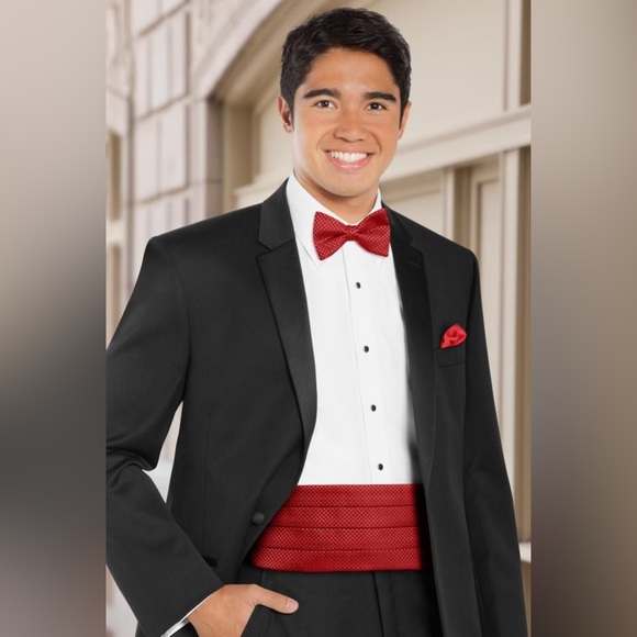 Dior | Accessories | Christian Dior Red All Silk Vintage Luxury Mens ...